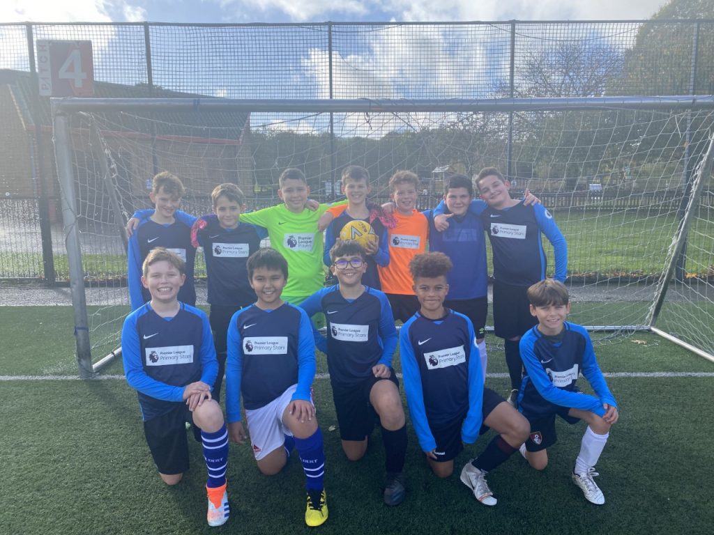 Year 6 football tournament - Winton Primary School